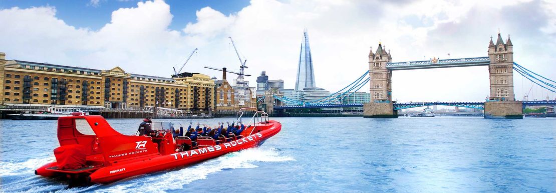 Ultimate London Adventure - Thames Rockets | VisitBritain