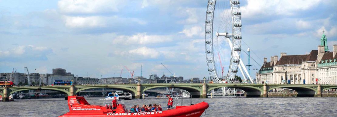 Ultimate London Adventure - Thames Rockets | VisitBritain