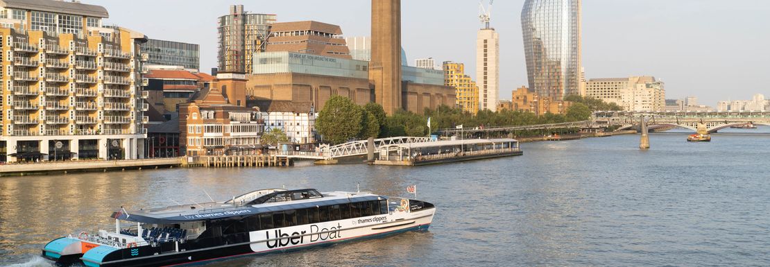 Uber Boat by Thames Clippers Hop-on Hop-off 1 Day ticket | VisitBritain