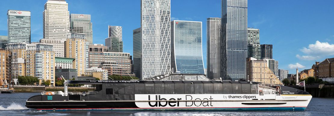Uber Boat by Thames Clippers Cruise and IFS Cloud Cable Car | VisitBritain