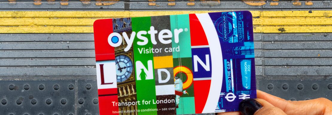 Visitor Oyster Card London | London Travelcard | Visit Britain Shop