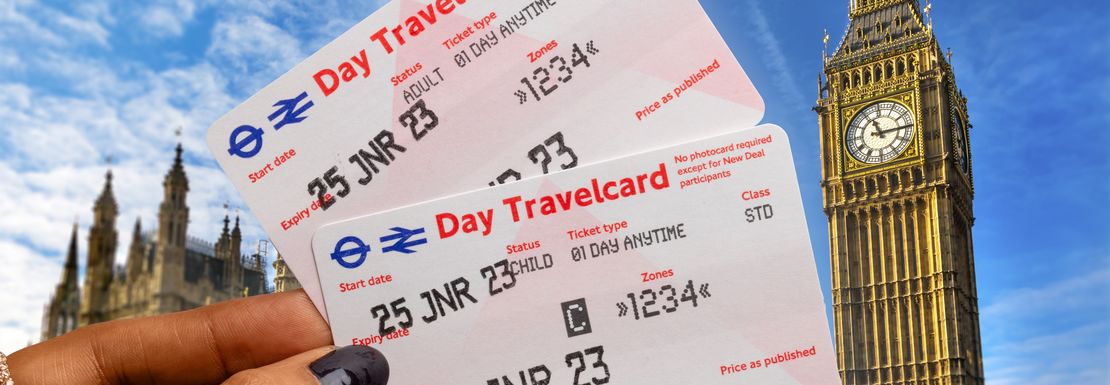 London Travelcard Day Pass | London Transport | VisitBritain Shop
