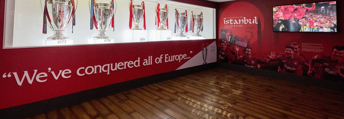 The Liverpool FC Stadium Tour and Museum | VisitBritain